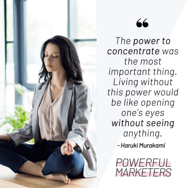 How to become a focused, productive & happy marketer? - Powerful Marketers